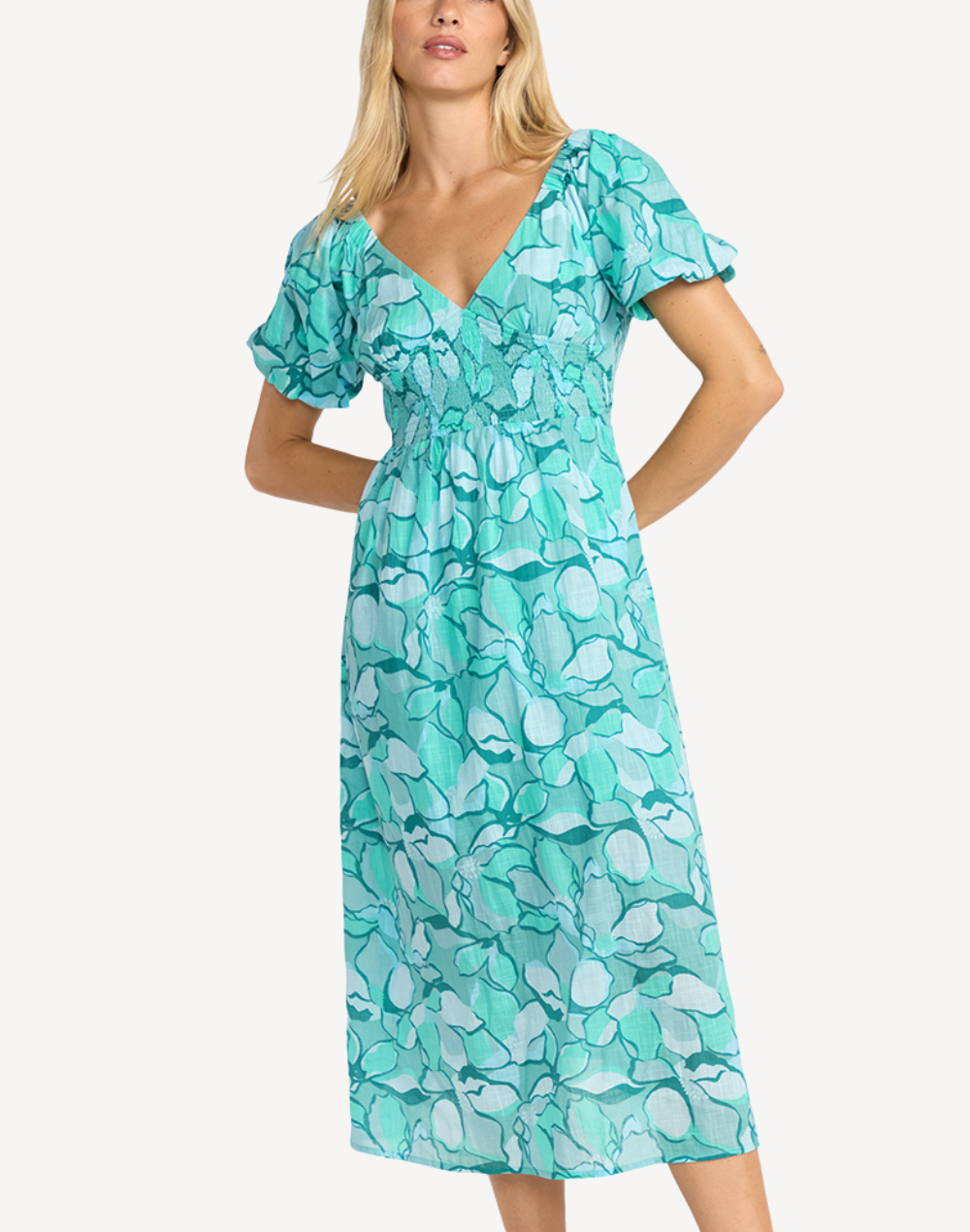 Go Coastal Womens Midi Dress Billabong