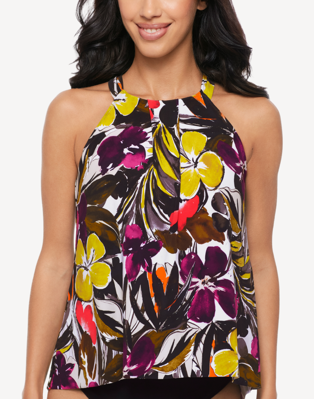 Hot House Esme High Neck Womens Tankini Top Magicsuit